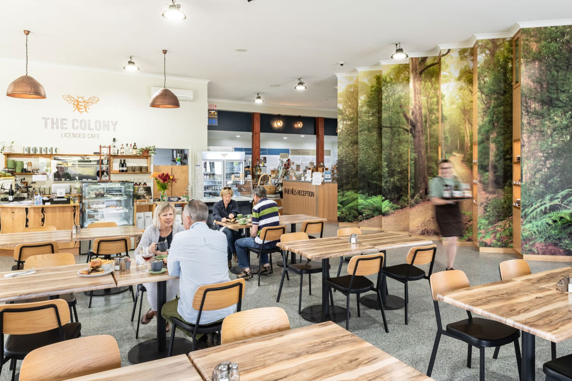 The Colony Cafe - Blue Hills Honey